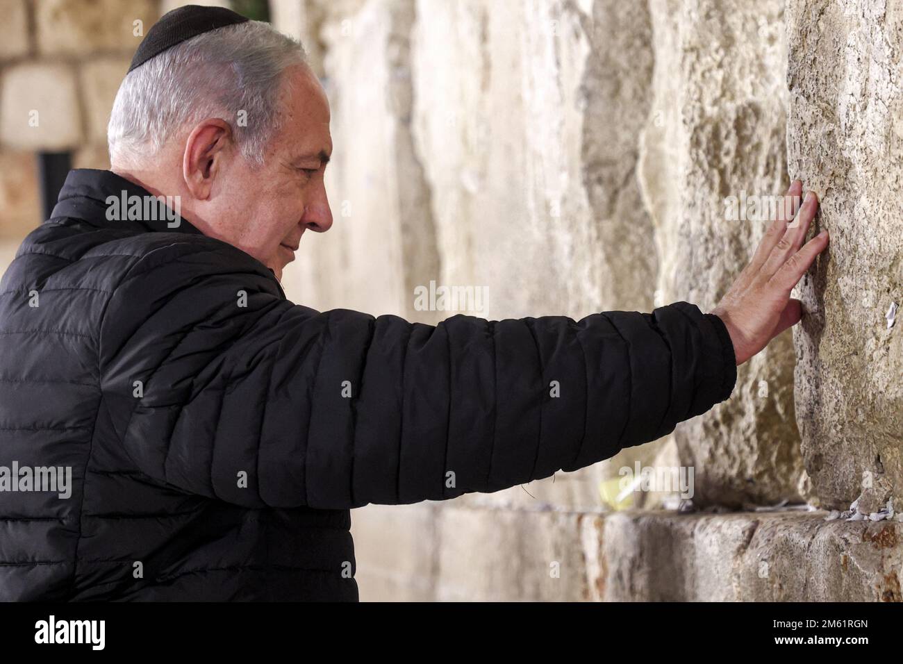 Jerusalem, Israel. 01st Jan, 2023. Israel's Prime Minister Benjamin ...