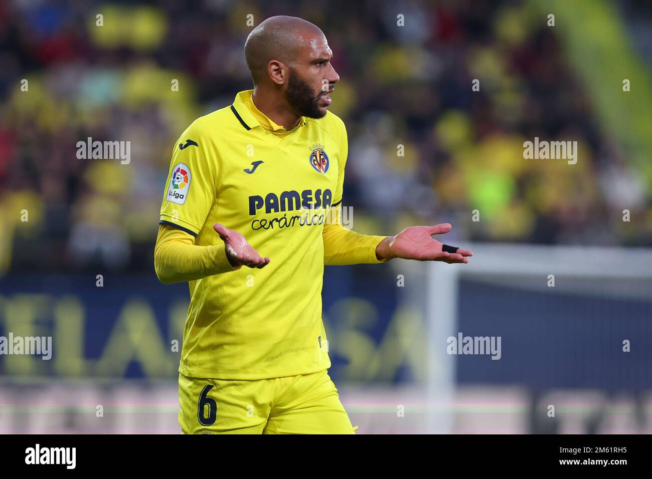 Etienne Capoue of Villarreal CF during the La Liga match between ...