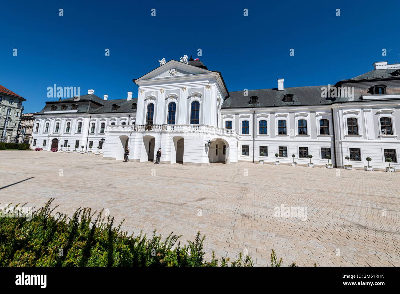 Guards president residence bratislava hi-res stock photography and ...