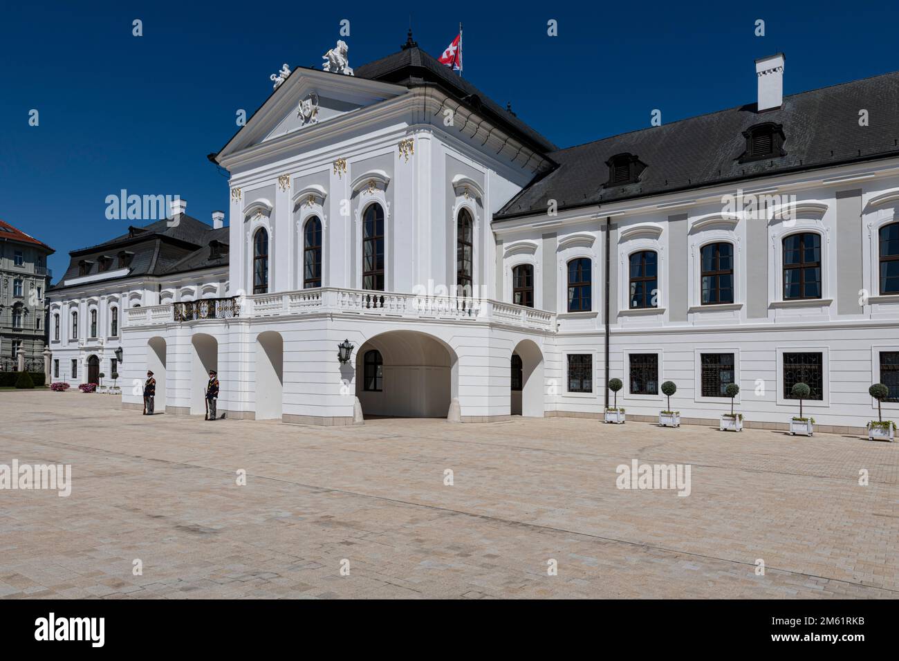 The Grassalkovich Palace in Bratislava, Slovakia Stock Photo - Alamy