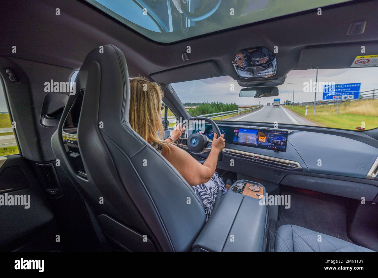 Close up view driver hands hi-res stock photography and images - Alamy