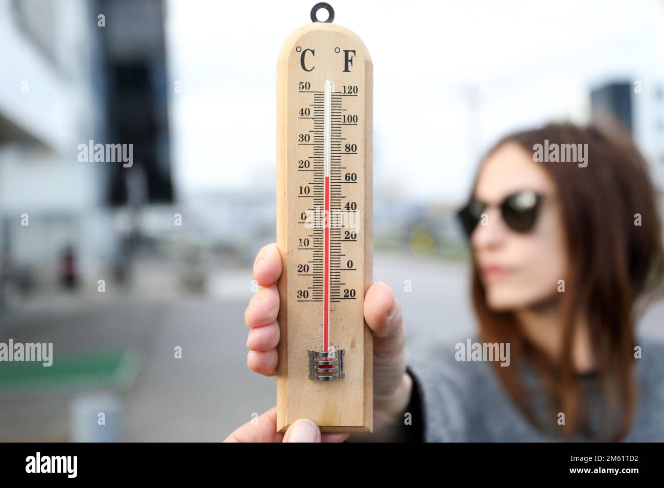 Above-average warm weather on New Year's Day in Zagreb, Croatia on ...