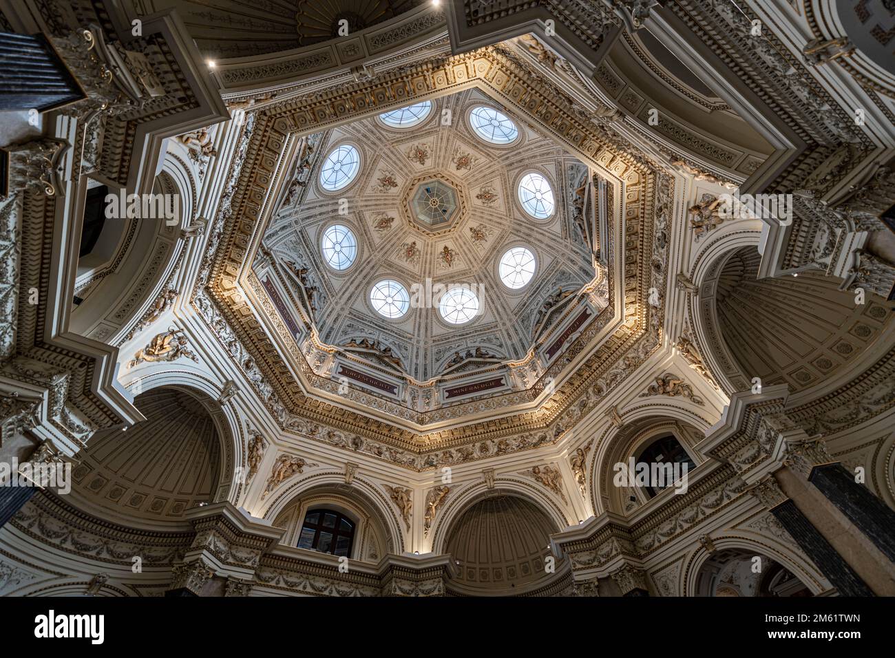 Natural History Museum ceiling, Vienna, Austria Stock Photo - Alamy