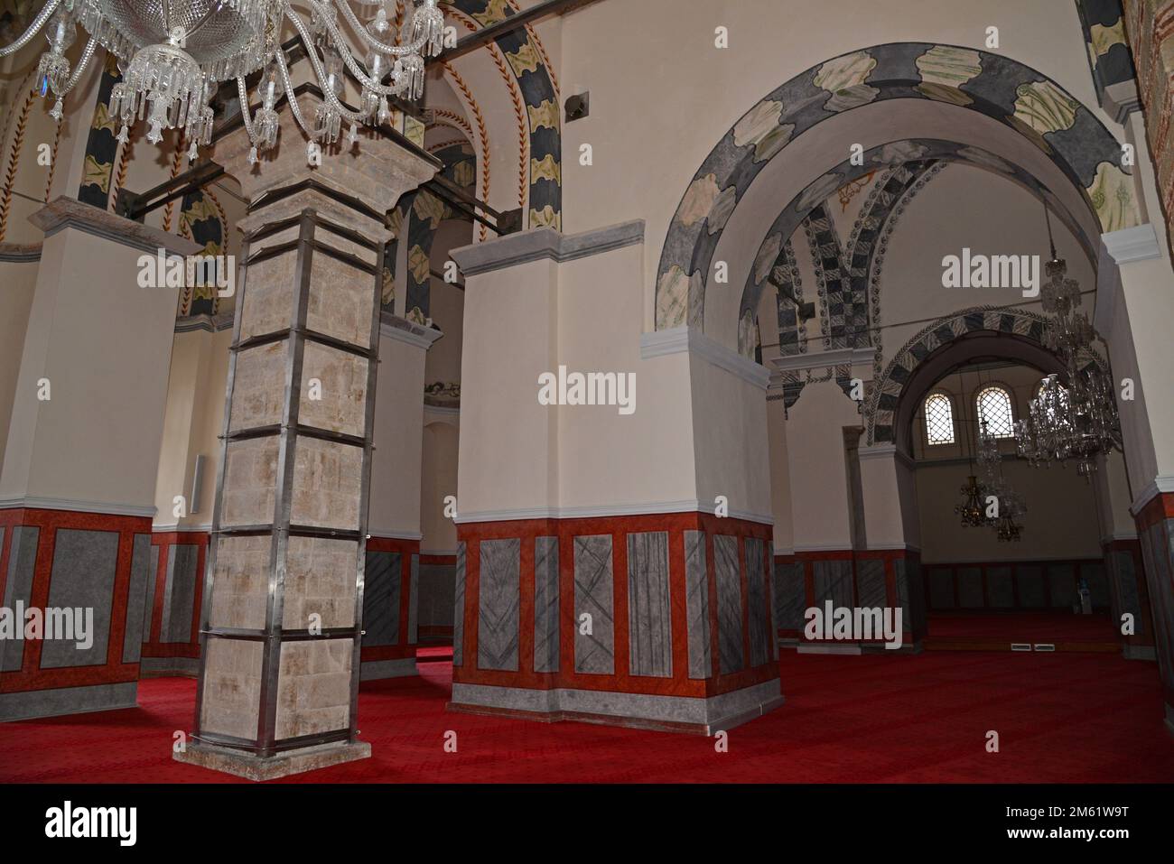 Located in Istanbul, Turkey, Zeyrek Mosque is an ancient Byzantine ...