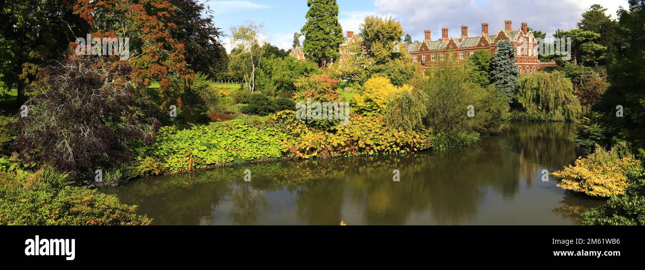 Sandringham House and Gardens, North Norfolk, England, Britain, UK ...