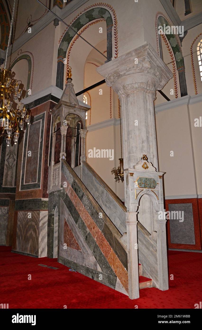 Located in Istanbul, Turkey, Zeyrek Mosque is an ancient Byzantine ...