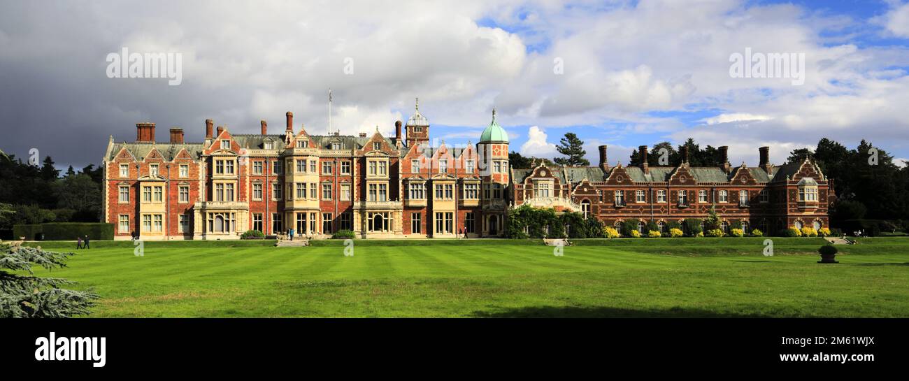 Sandringham House and Gardens, North Norfolk, England, Britain, UK ...