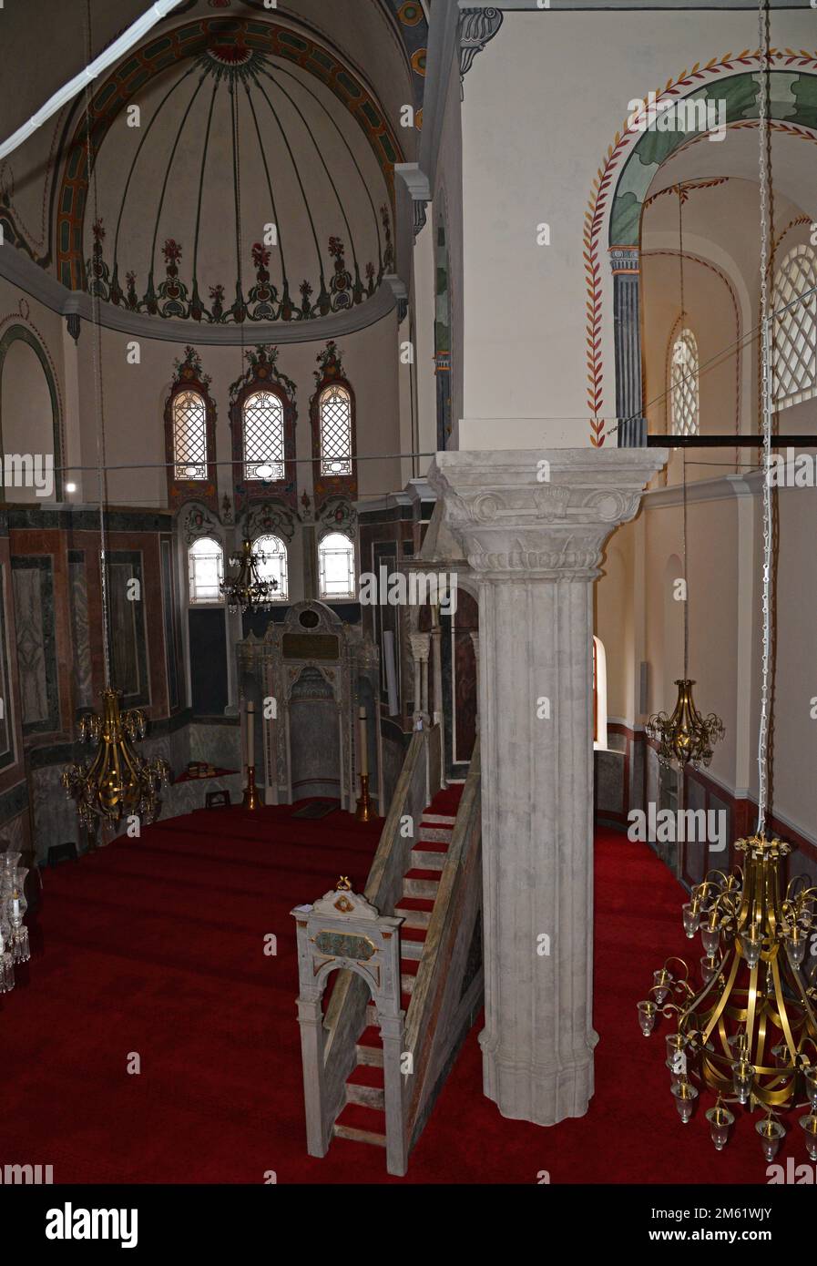 Located in Istanbul, Turkey, Zeyrek Mosque is an ancient Byzantine ...
