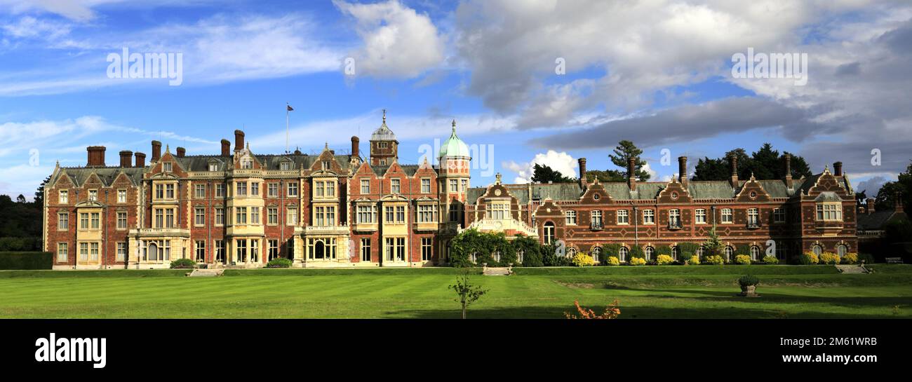 Sandringham House and Gardens, North Norfolk, England, Britain, UK ...
