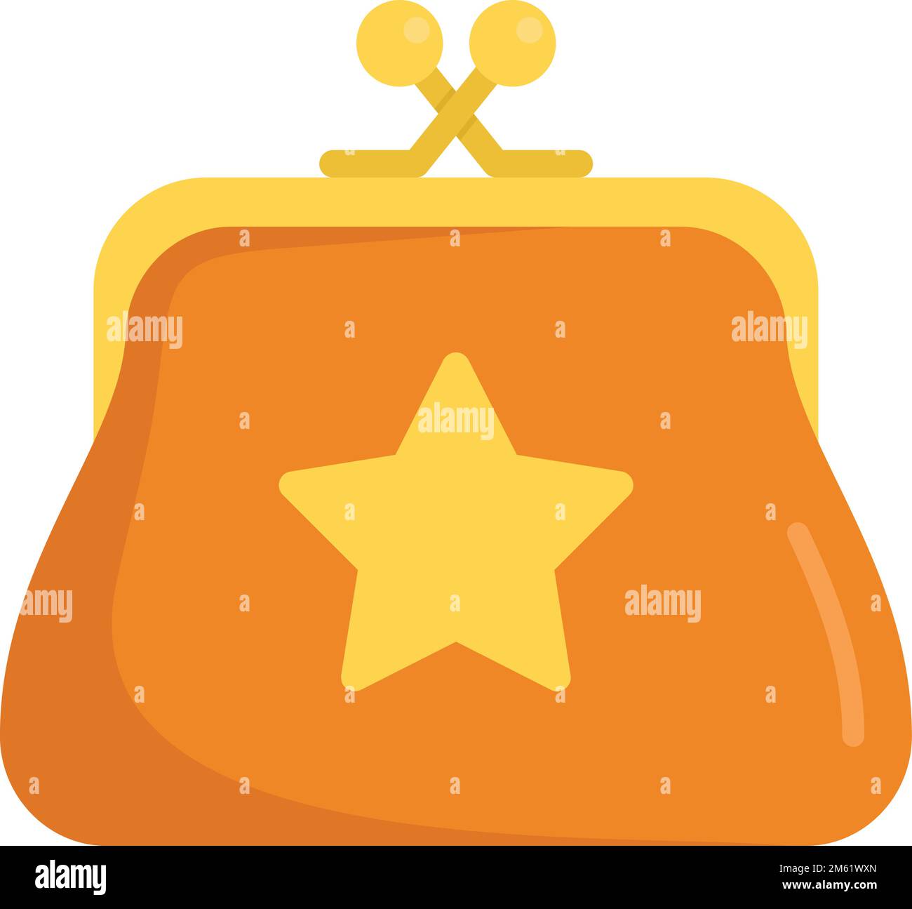 Sale bonus wallet icon. Flat illustration of Sale bonus wallet vector ...