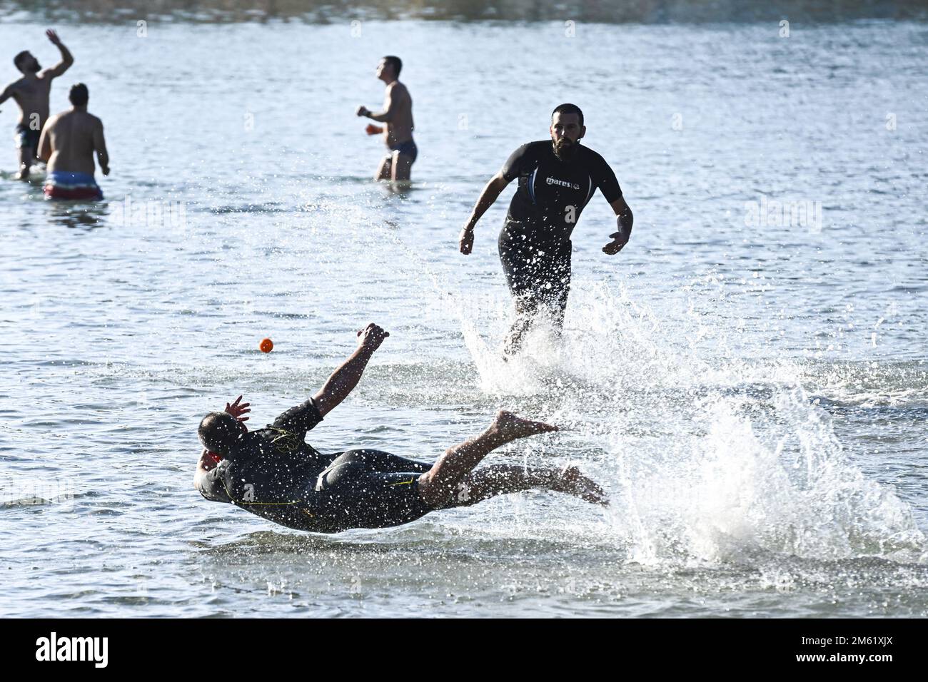 The people of Split used the sunny first day of the New Year for a ...