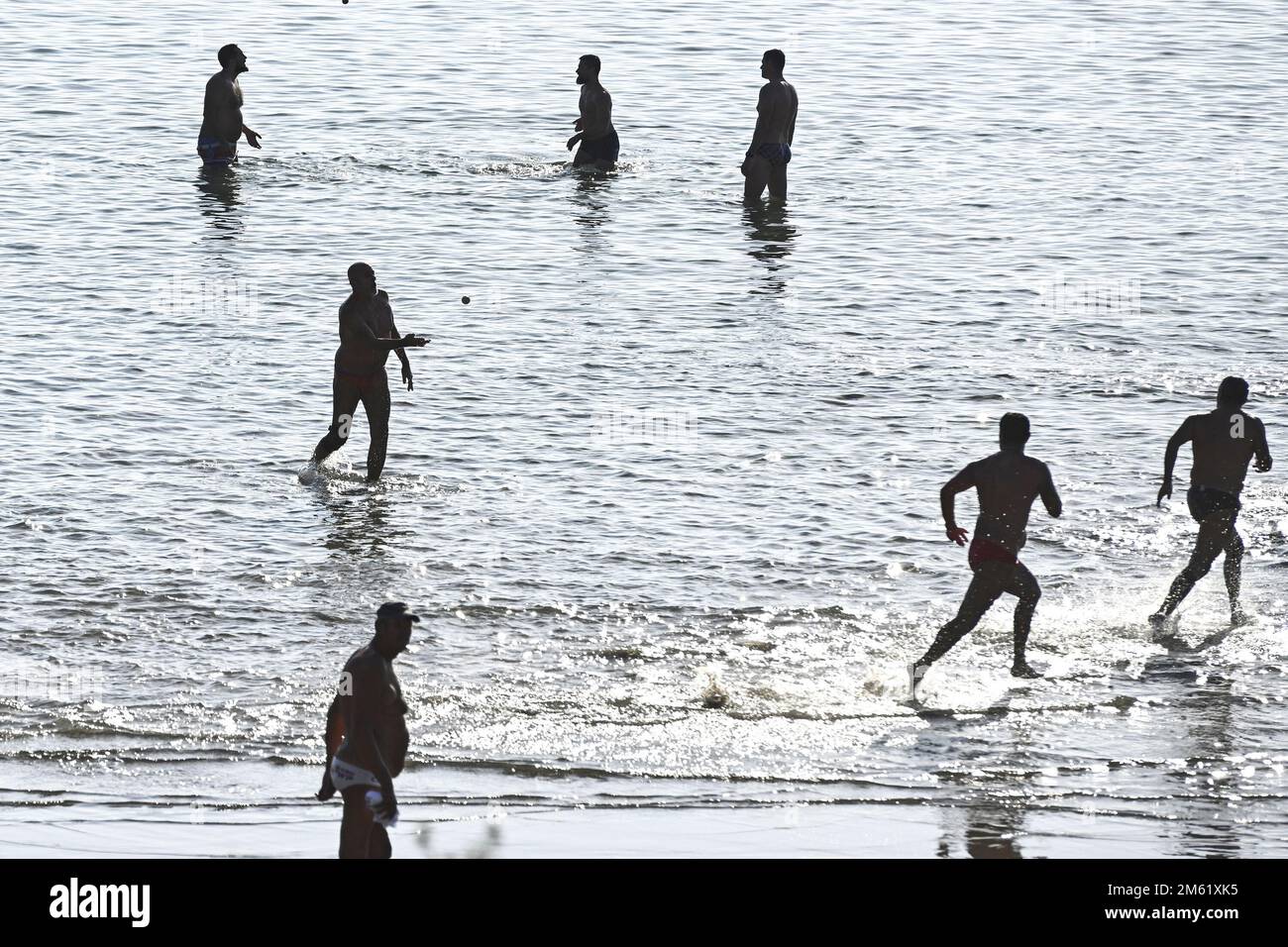 The people of Split used the sunny first day of the New Year for a ...