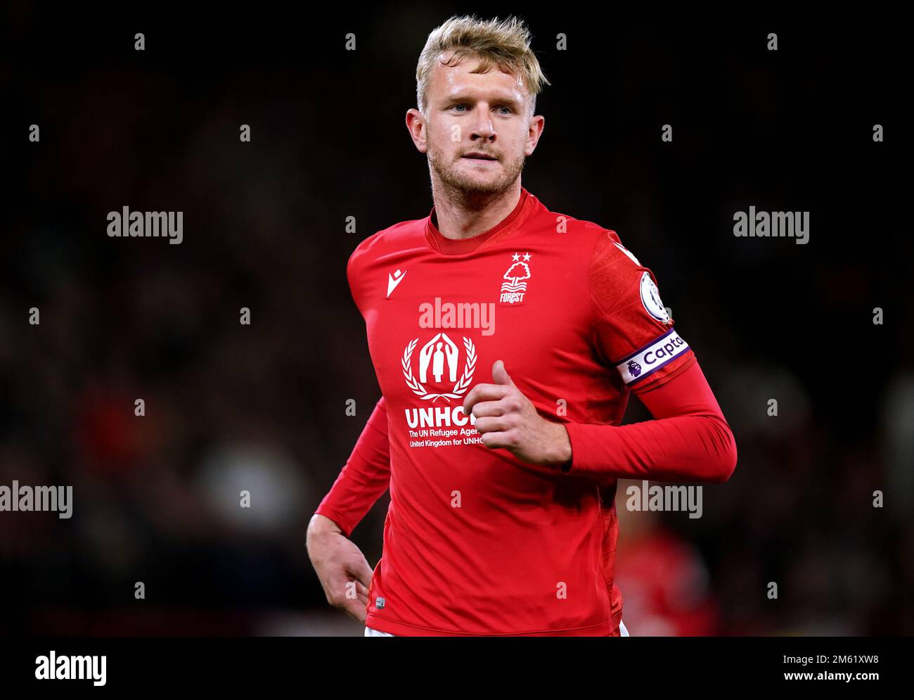 Nottingham Forest's Joe Worrall during the Premier League match at the ...