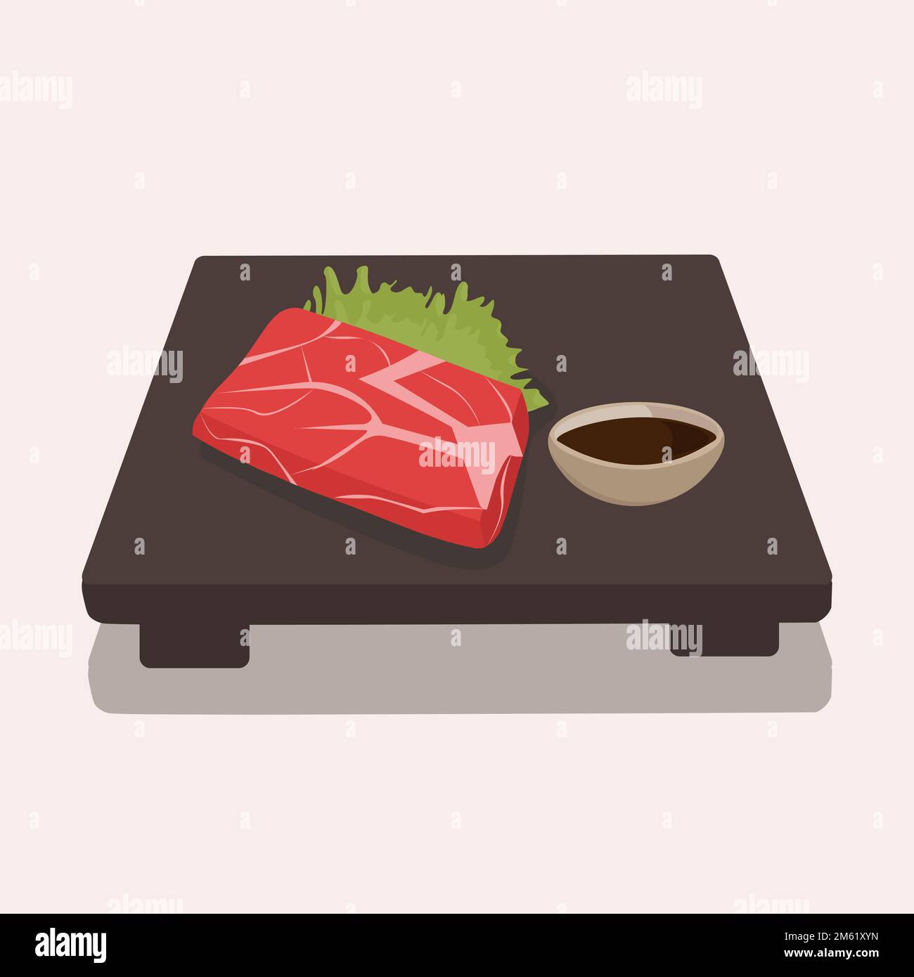 Kobe beef food Stock Vector Images - Alamy
