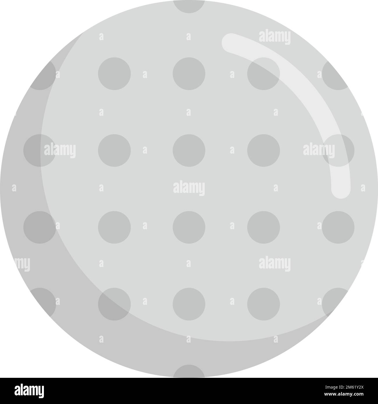 Hurling ball icon. Flat illustration of Hurling ball vector icon for ...