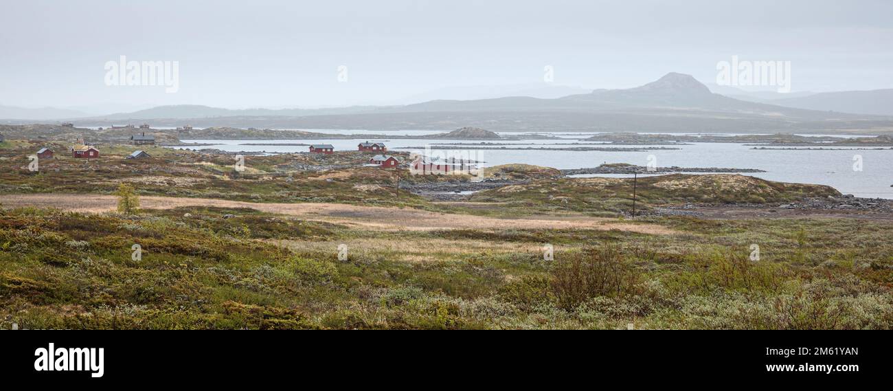 A beautiful landscape in Jotunheimvegen, Norway Stock Photo - Alamy