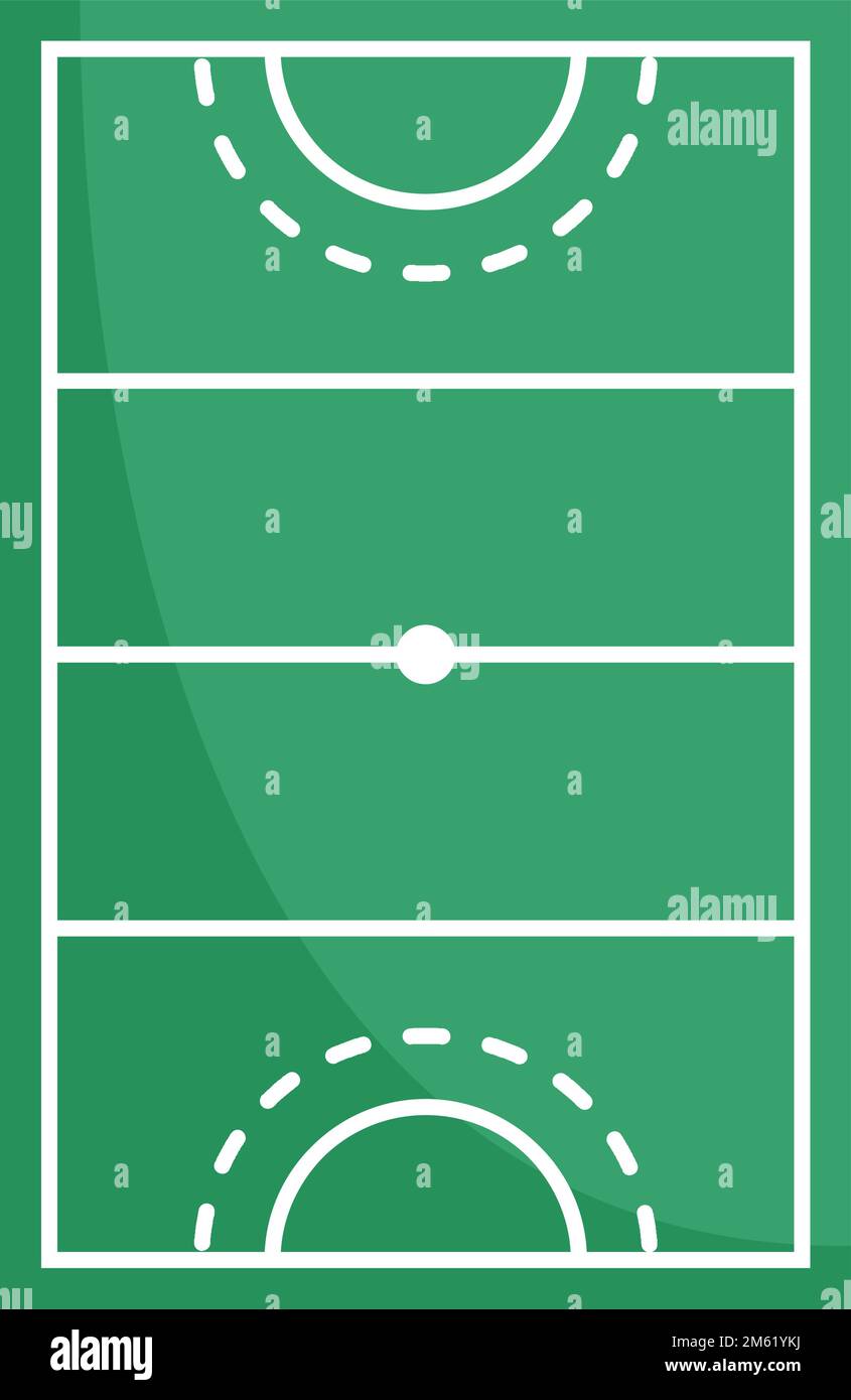 Hurling field icon. Flat illustration of Hurling field vector icon for ...