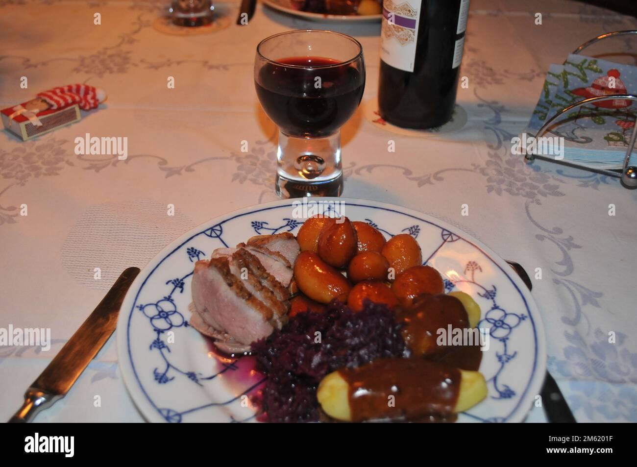 Jyderup/Denmark/31 December 2022/ Christmas decorations and new year ...