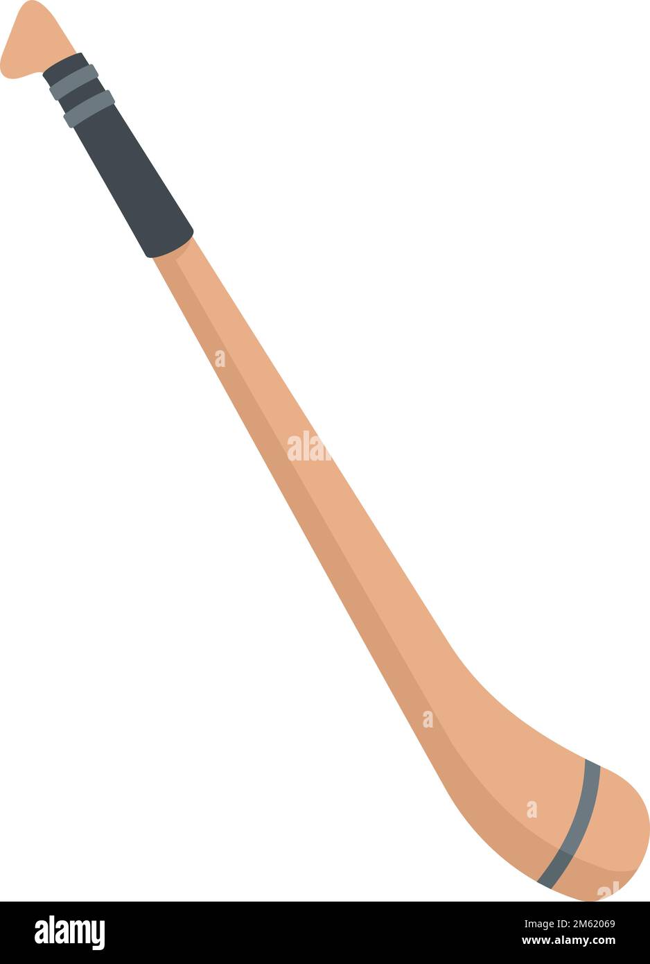 Hurling stick icon. Flat illustration of Hurling stick vector icon for ...