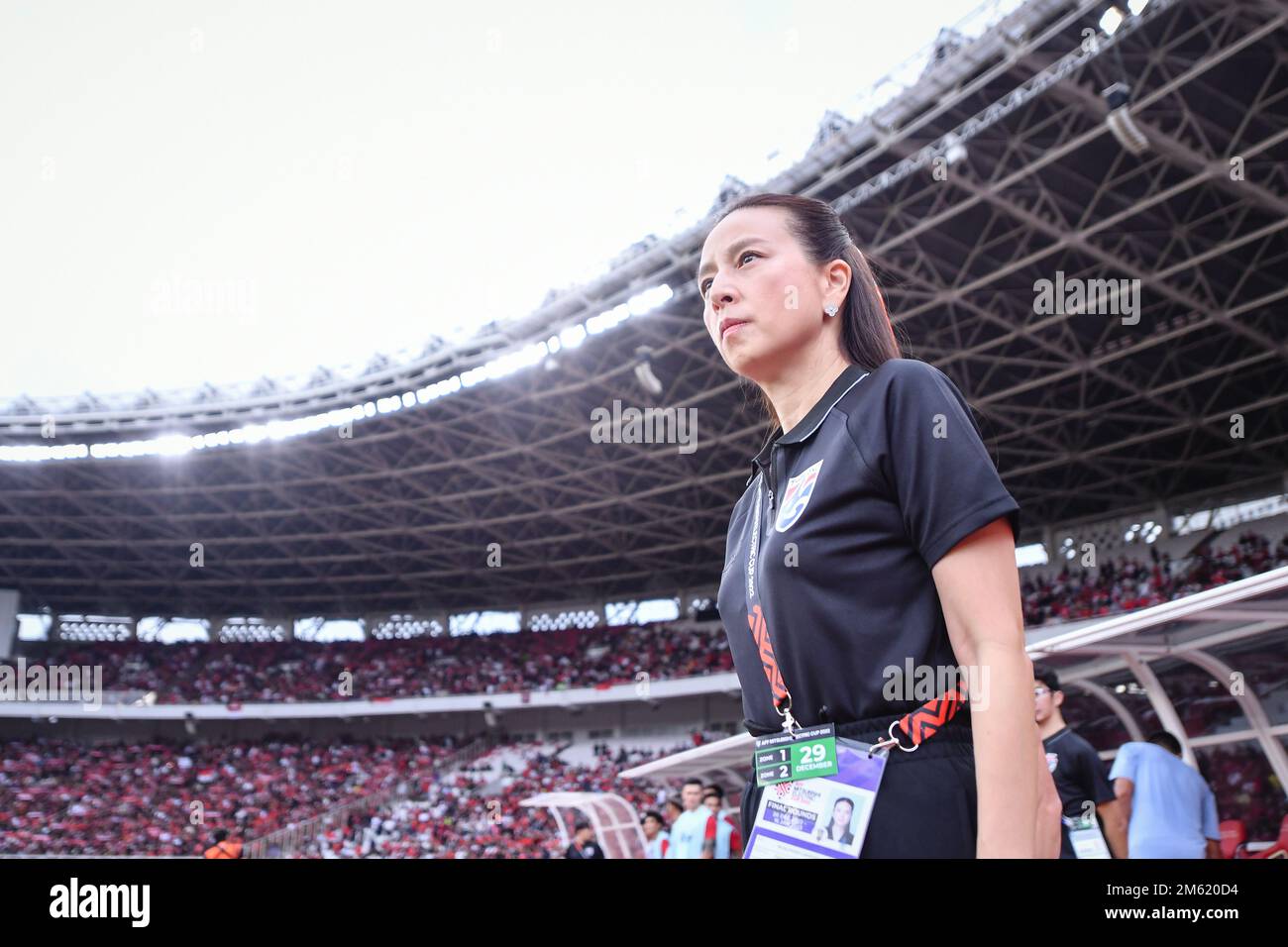 General manager Nualphan Lamsam of Thailand seen in action during the ...