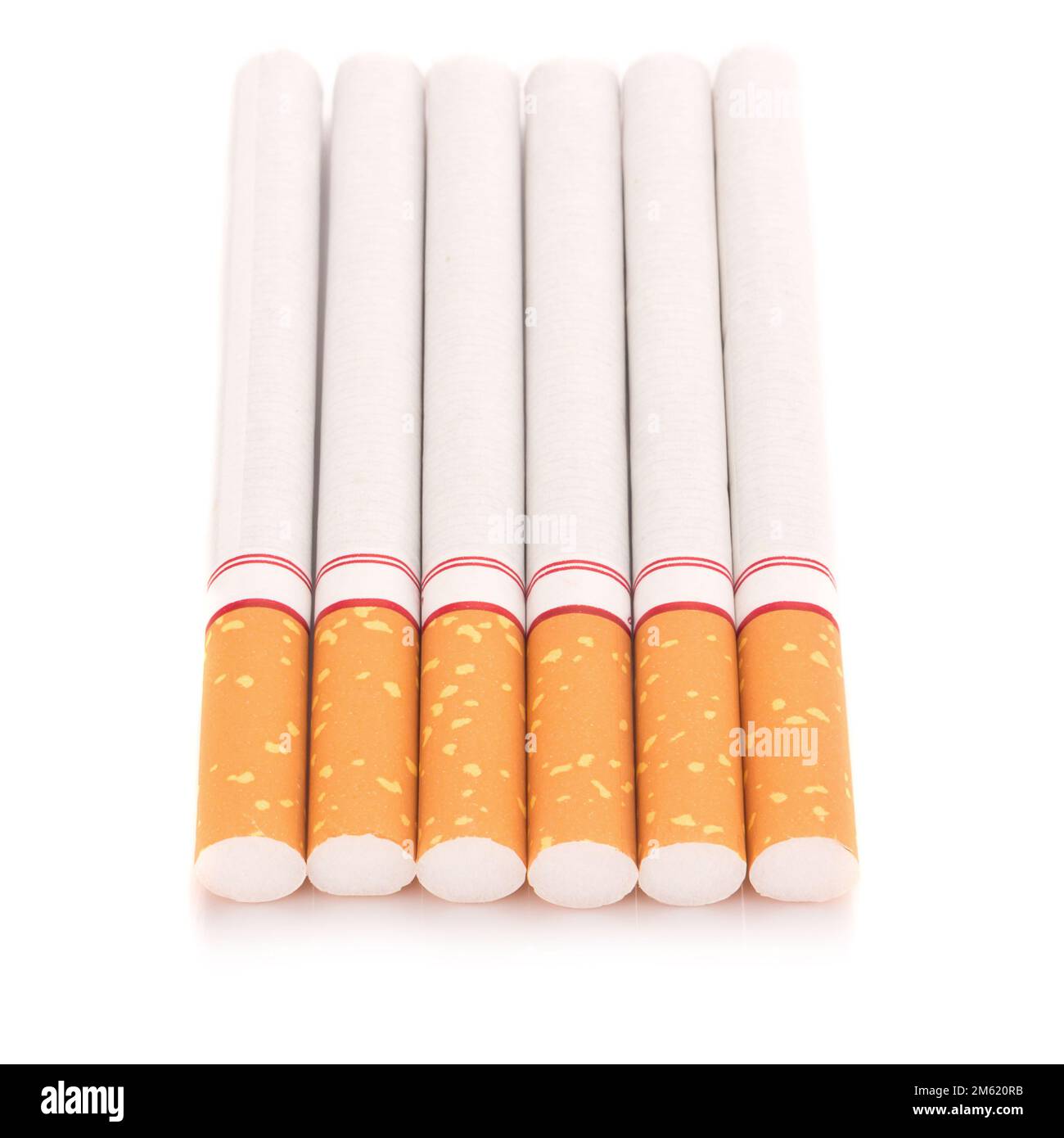 Cigarette isolated on white background Stock Photo - Alamy