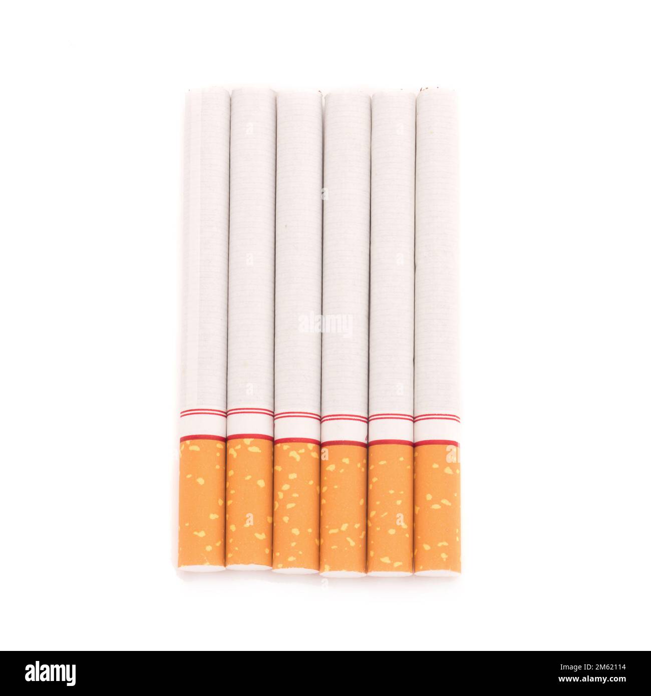 Cigarette isolated on white background Stock Photo - Alamy