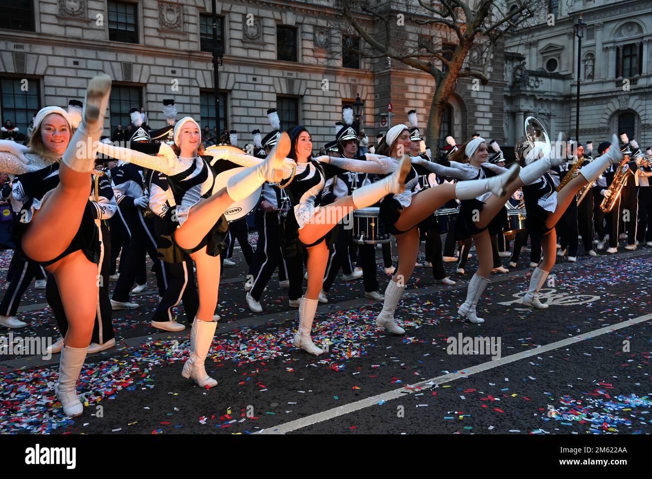 London, UK. 01st Jan, 2023. London's annual New Year parade featuring ...