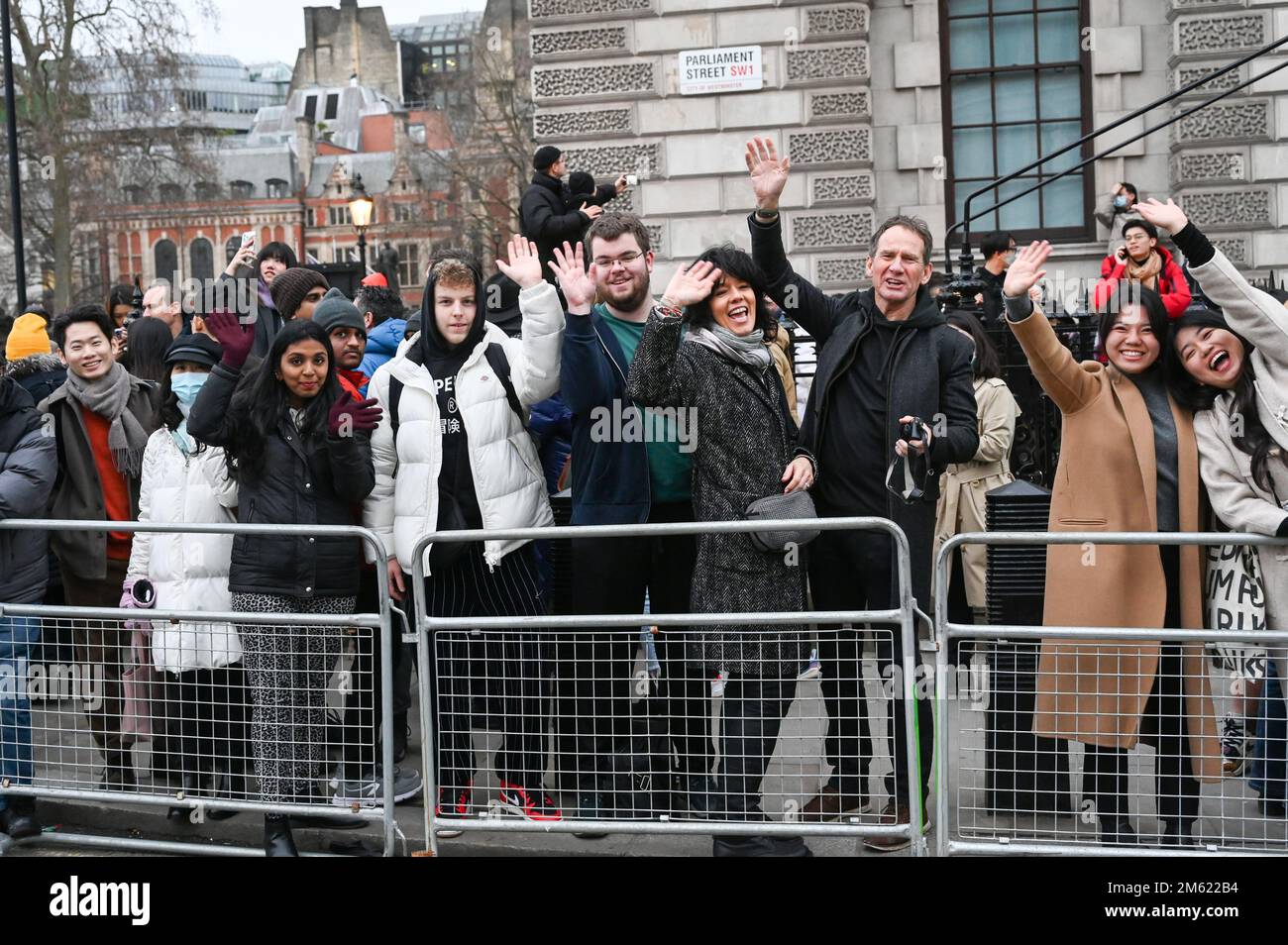 London, UK. 01st Jan, 2023. London's annual New Year parade featuring ...