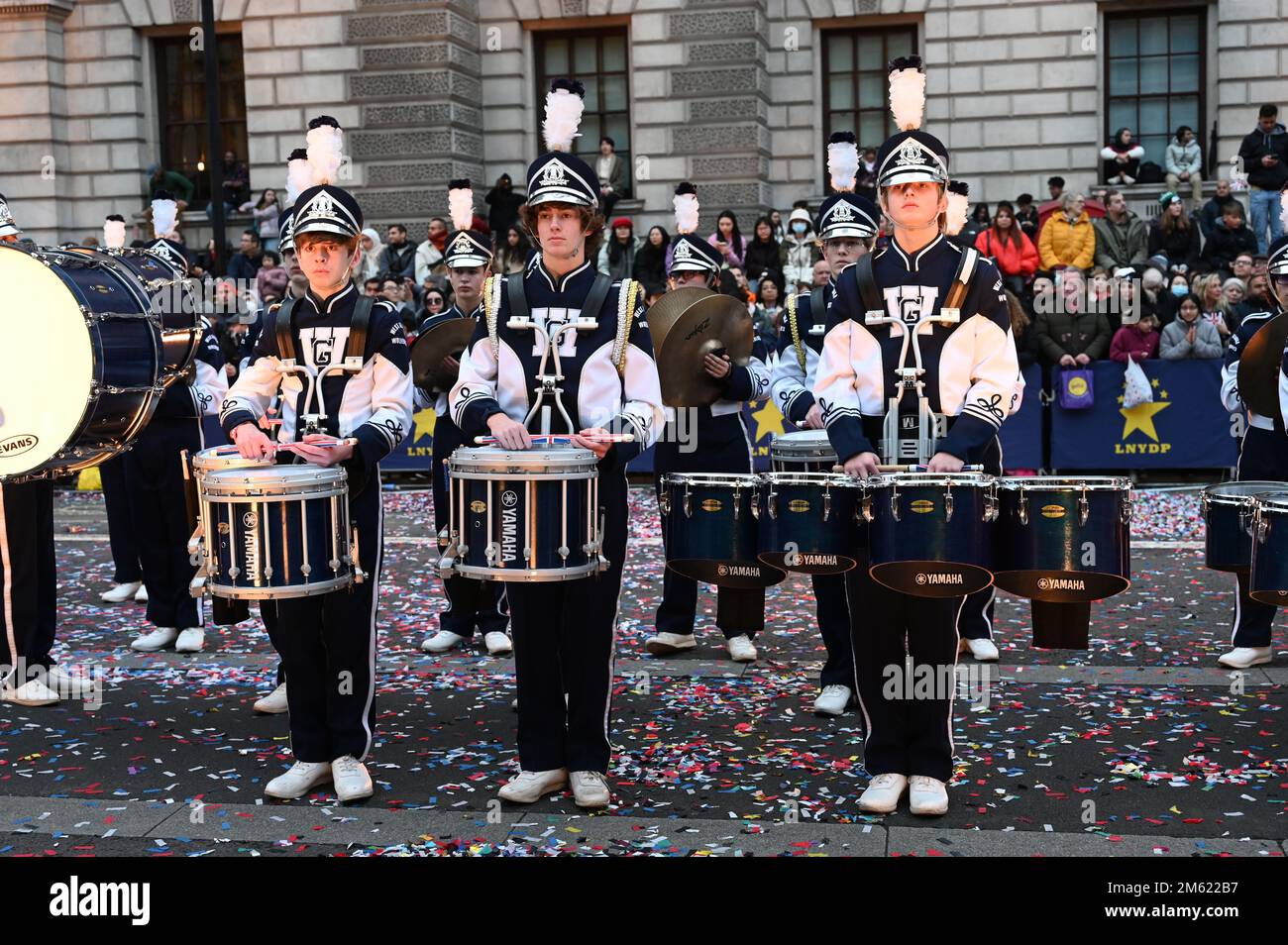 London, UK. 01st Jan, 2023. London's annual New Year parade featuring ...