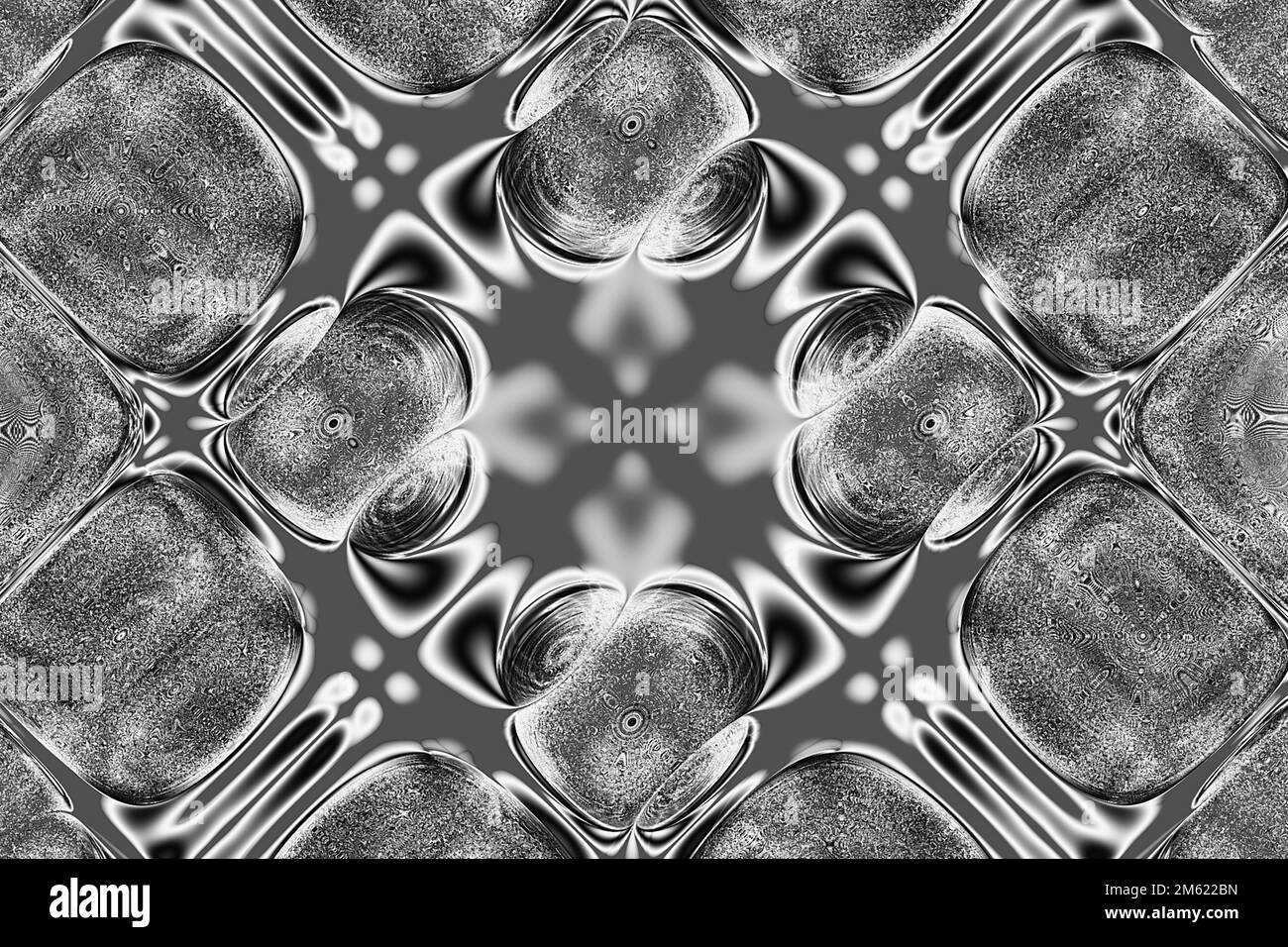 monochrome abstract geometric background, black and white graphic ...