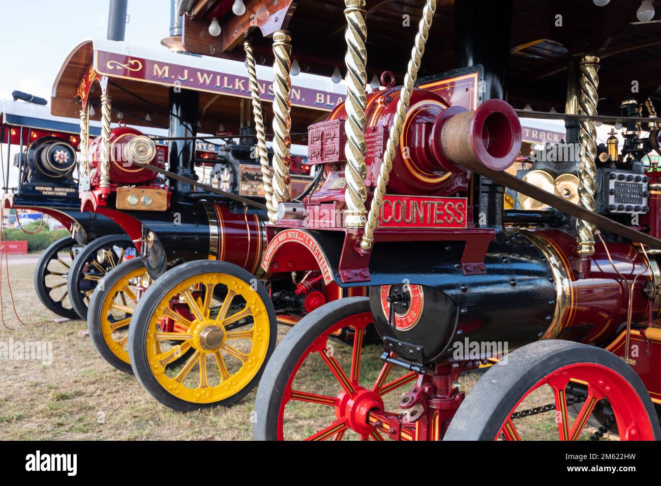 Tarrant Hinton.Dorset.United Kingdom.August 25th 2022.A Garrett ...
