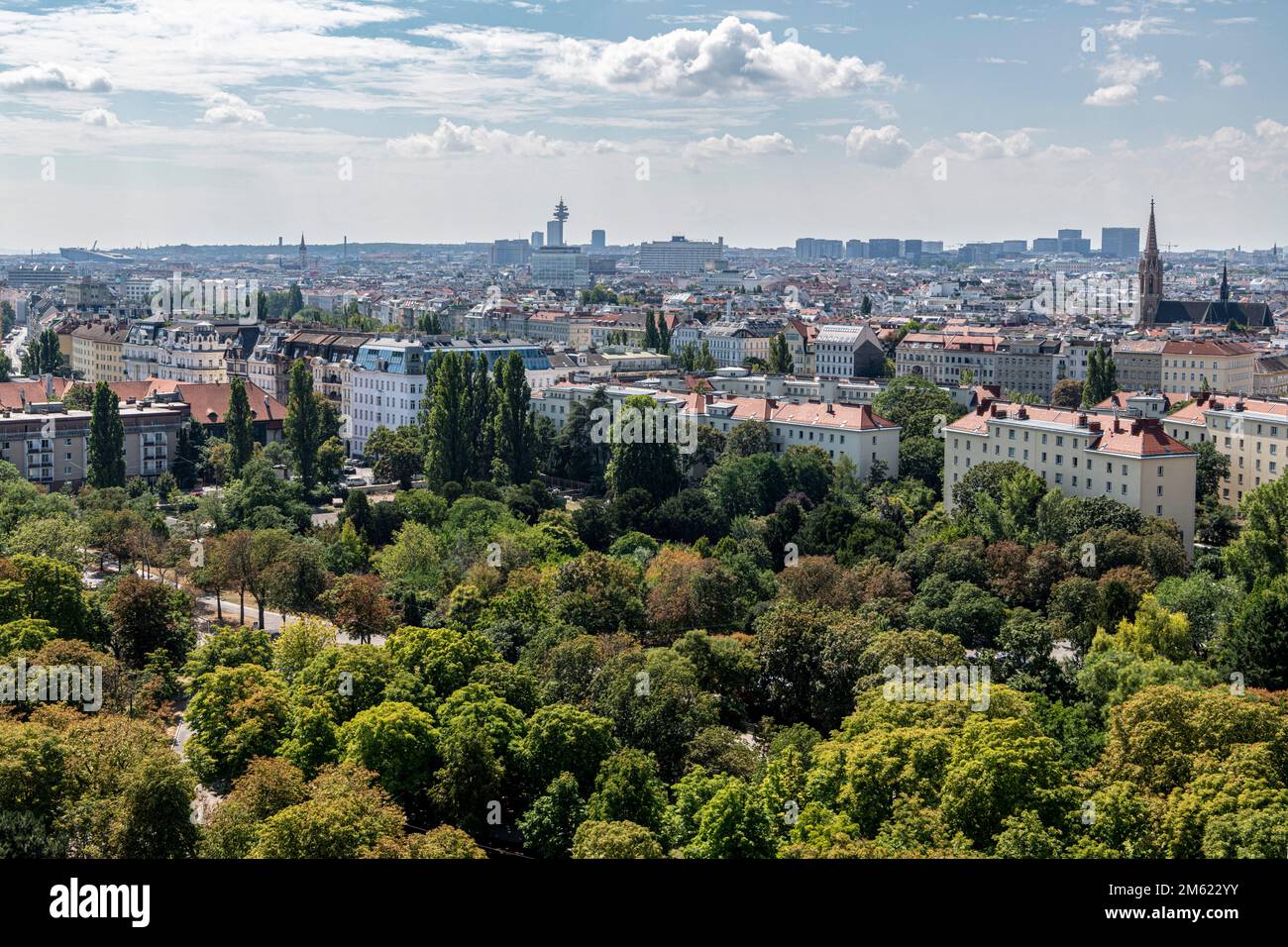 Ferris wheel, riesenrad, Prater, Leopoldstadt, Vienna, Austria Stock ...