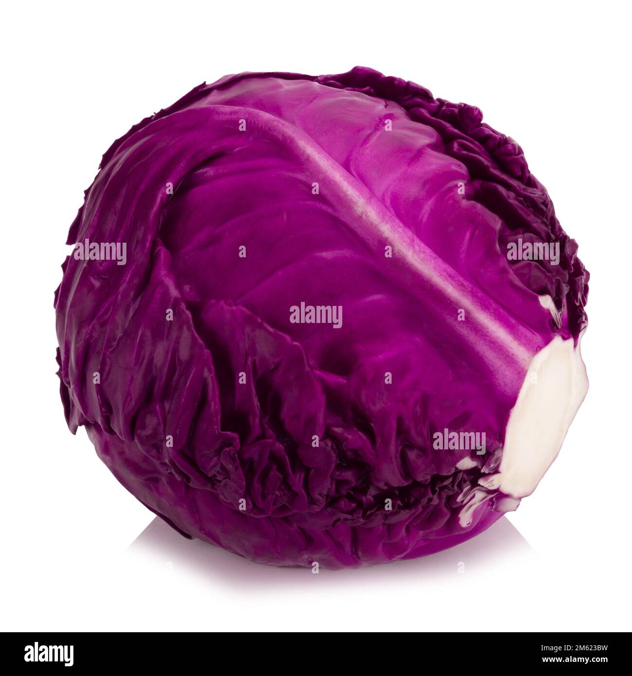 Purple pigment on white Cut Out Stock Images & Pictures - Alamy