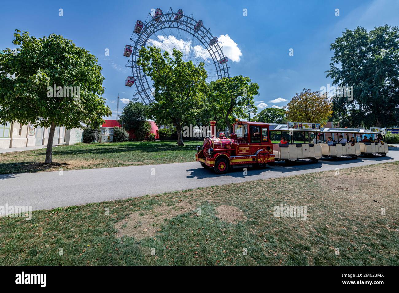 Ferris wheel, riesenrad, Prater, Leopoldstadt, Vienna, Austria Stock ...