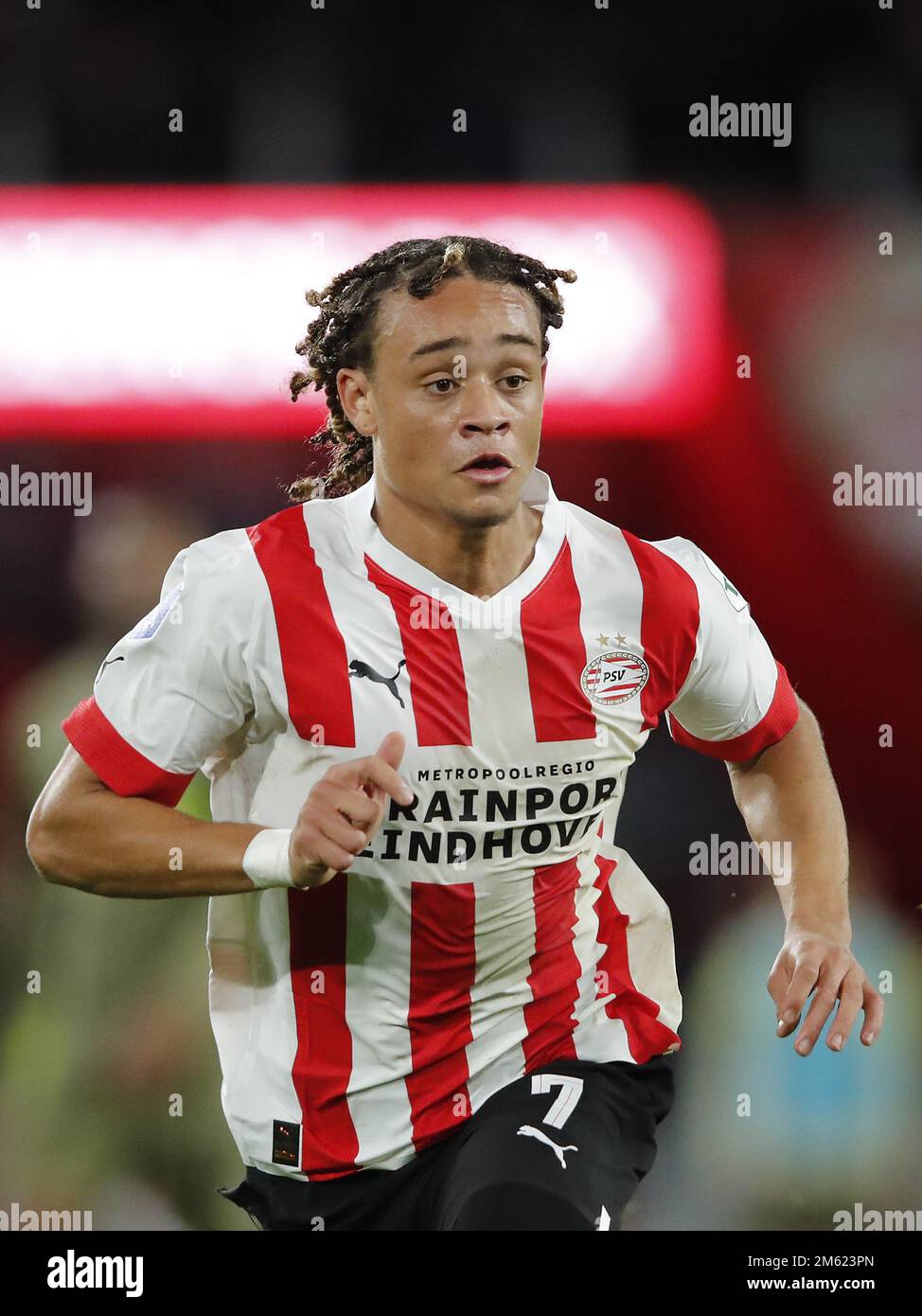EINDHOVEN - Xavi Simons of PSV Eindhoven during the friendly match ...