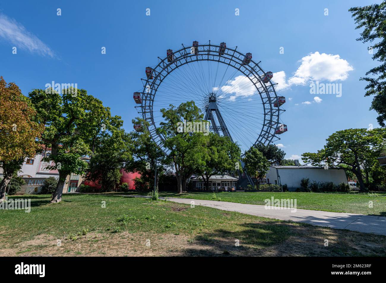 Ferris wheel, riesenrad, Prater, Leopoldstadt, Vienna, Austria Stock ...