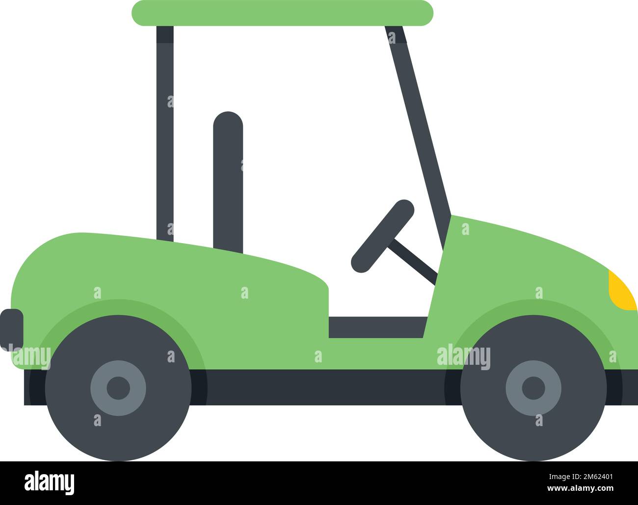 Golf cart bag icon. Flat illustration of Golf cart bag vector icon for web design isolated Stock ...