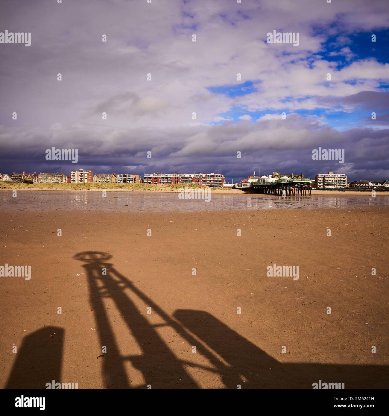 St annes north beach hi-res stock photography and images - Alamy