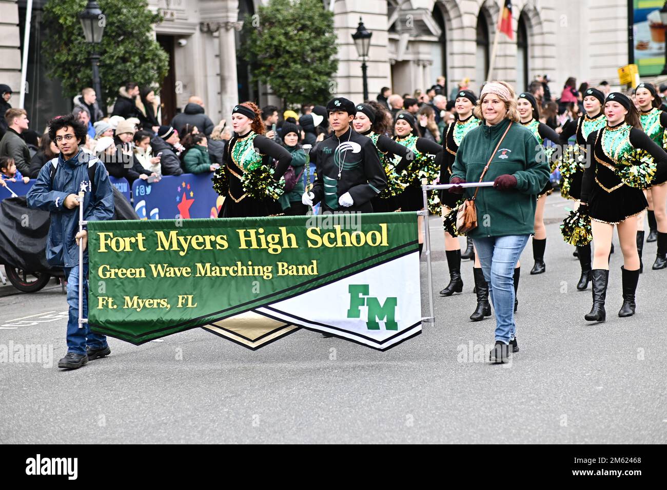 London, UK. 01st Jan, 2023. London's annual New Year parade featuring ...