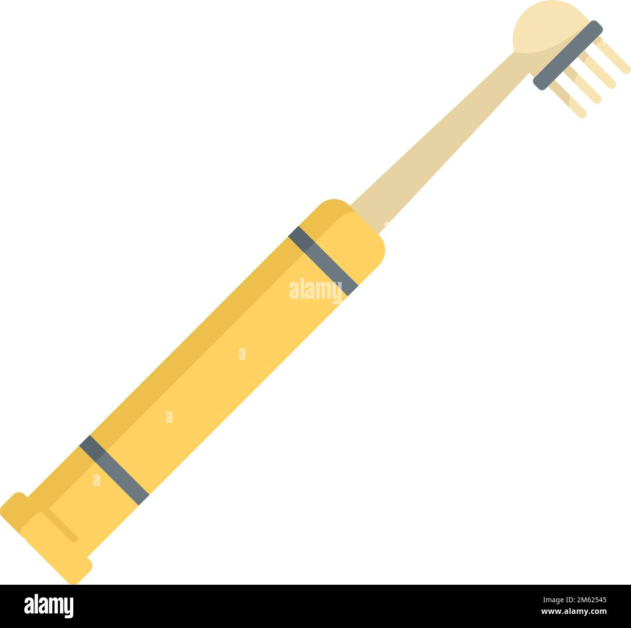 Electric toothbrush bristle icon. Flat illustration of Electric ...