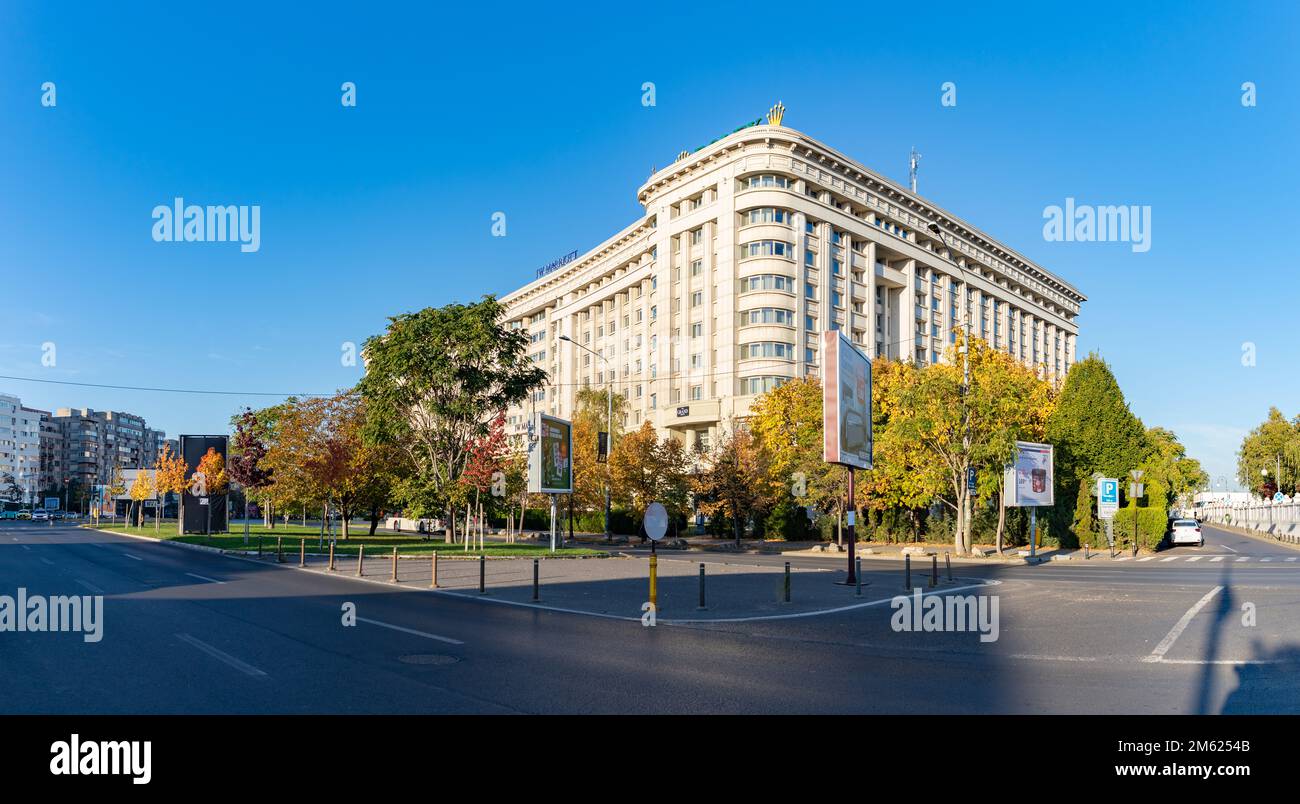 A picture of the JW Marriott Bucharest Grand Hotel Stock Photo - Alamy