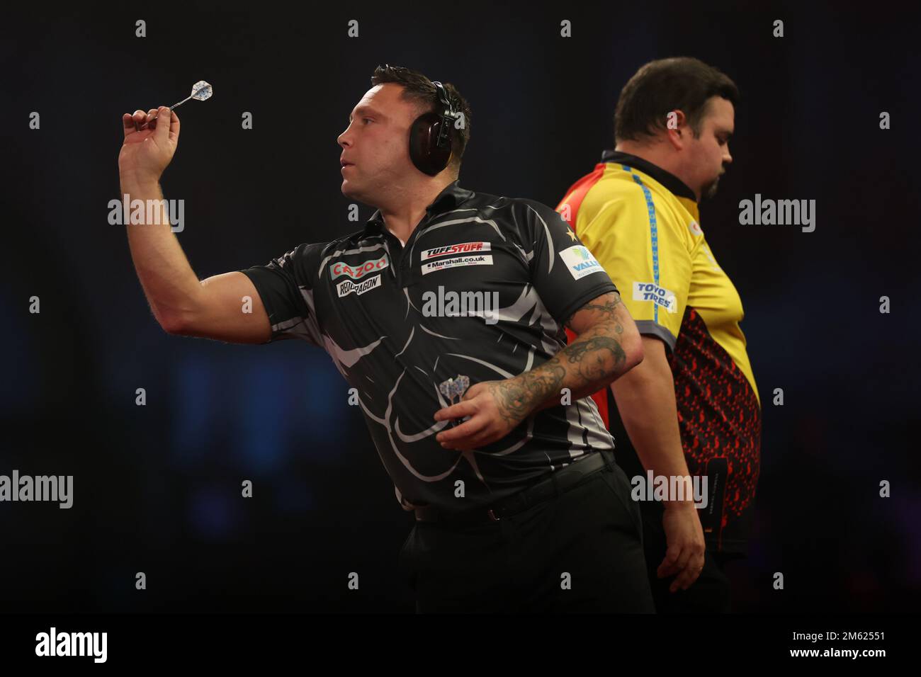 Alexandra Palace, London, UK. 1st Jan, 2023. 2022/23 PDC Cazoo World ...