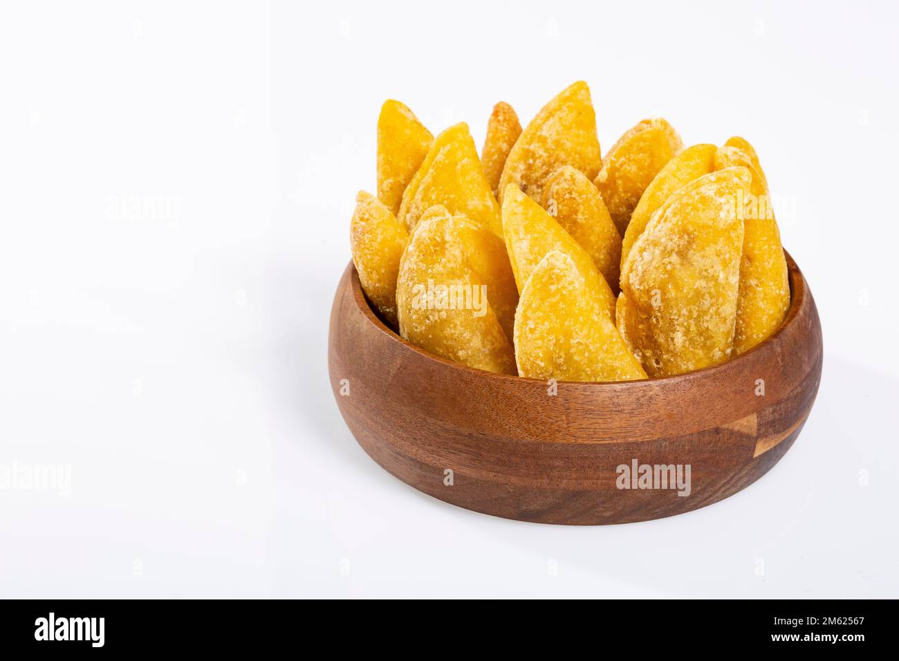 Delicious And Traditional Colombian Empanadas; Photo White Background ...