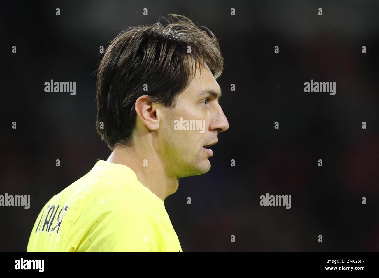 EINDHOVEN - Goalkeeper Ciprian Tatarusanu of AC Milan during the ...