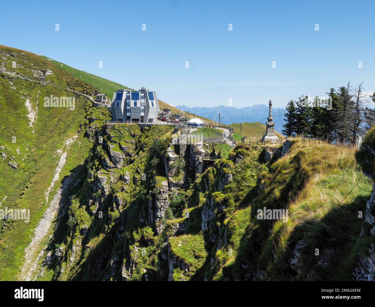 Monte Generoso, Switzerland: the main panoramic peak of Canton Ticino ...