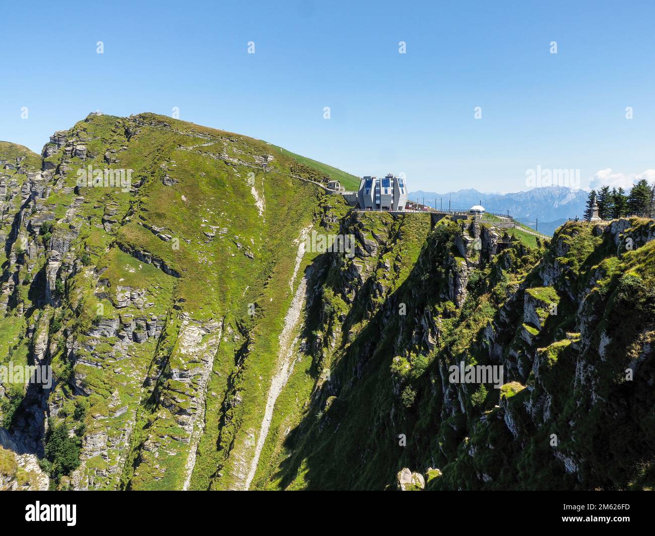 Monte Generoso, Switzerland: the main panoramic peak of Canton Ticino ...