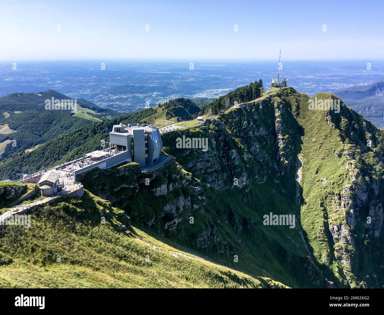 Monte Generoso, Switzerland: the main panoramic peak of Canton Ticino ...
