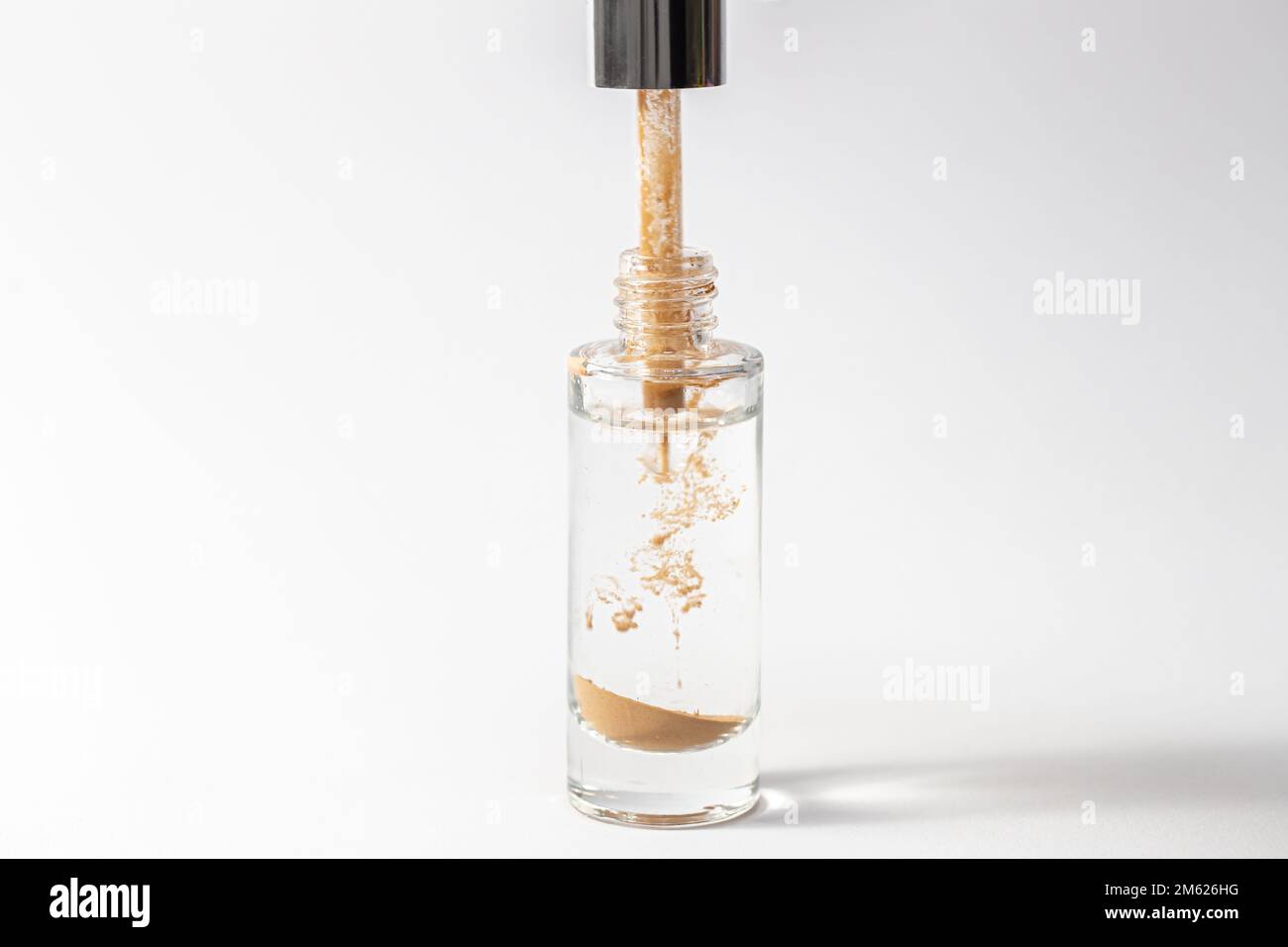 Liquid facial skin care product on a white background isolated Stock ...