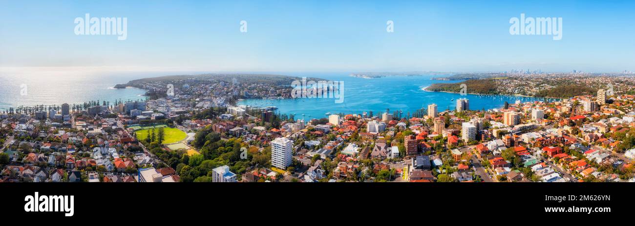 Panorama manly beach hi-res stock photography and images - Alamy