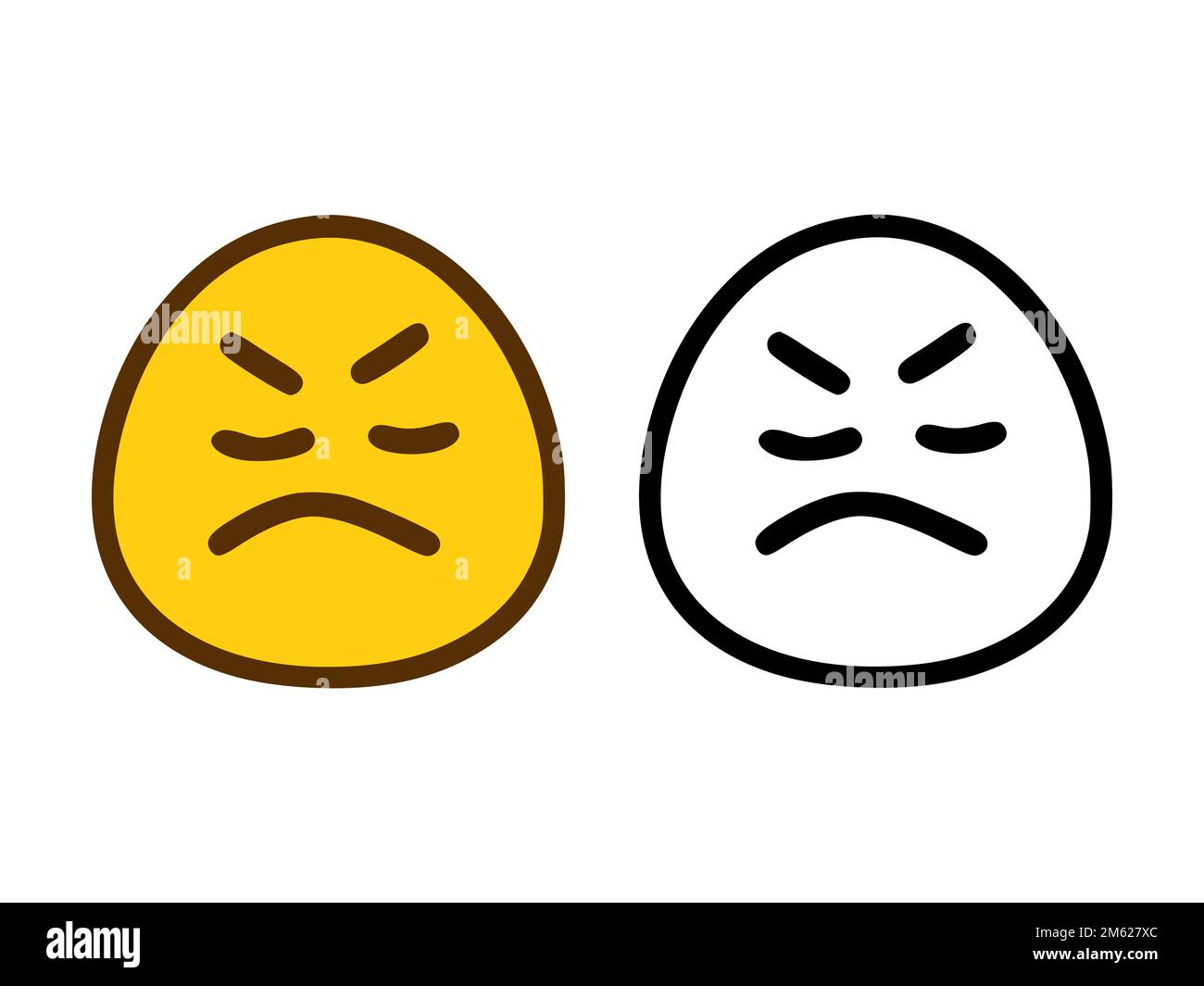 Malicious reaction Stock Vector Images - Alamy
